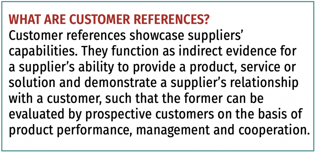 How to Profit from Reference Marketing in B2B Markets - The European ...