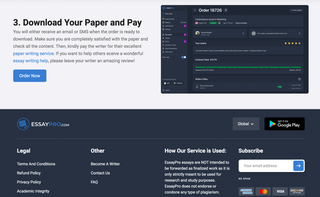 EssayPro Review 9.9/10: Best Essay Writing Service For Students! - The ...