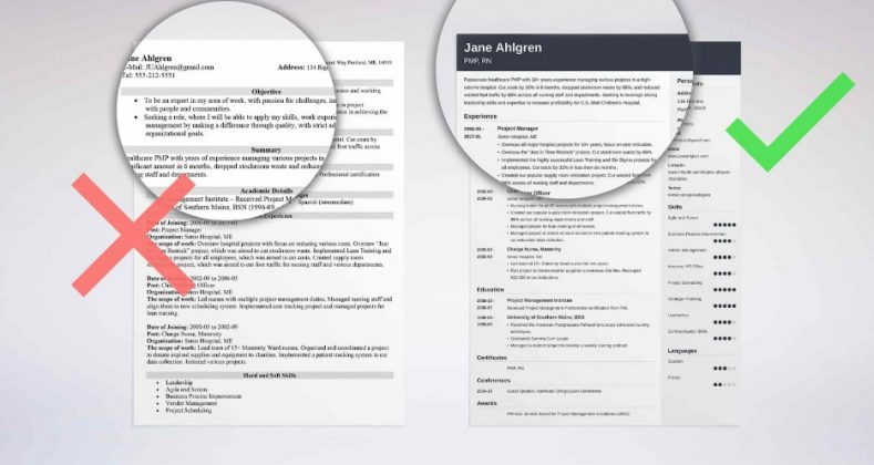 Types of Professional Resumes and How to Make the Ideal Selection - The ...