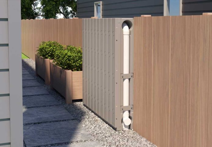 Stylish, Slim Water Tank That Doubles As A Fence - The European ...