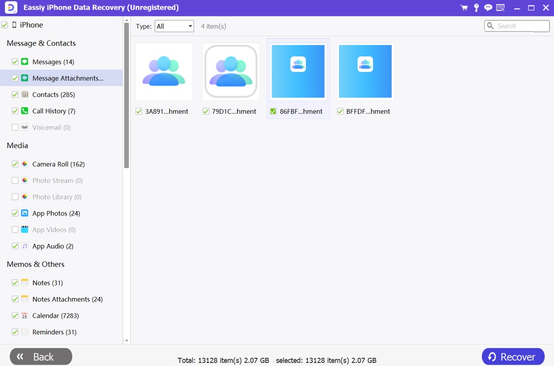 Simple Way to Recover iPhone Deleted Data Without Backup: Eassiy iPhone ...