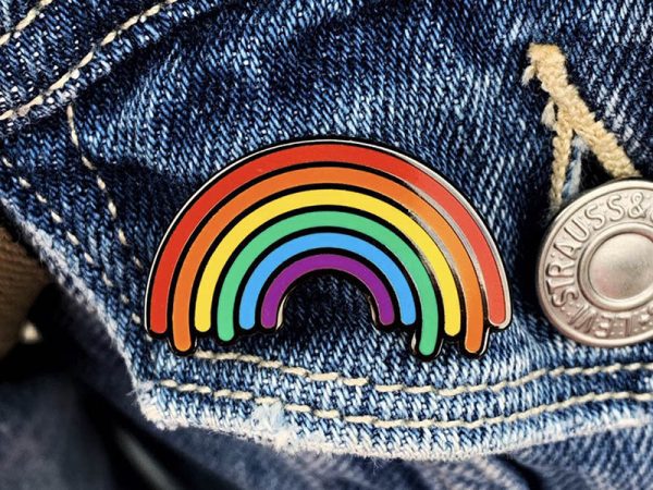 Rainbow Acrylic Pins: The Perfect Accessory for Colorful Personal Style ...