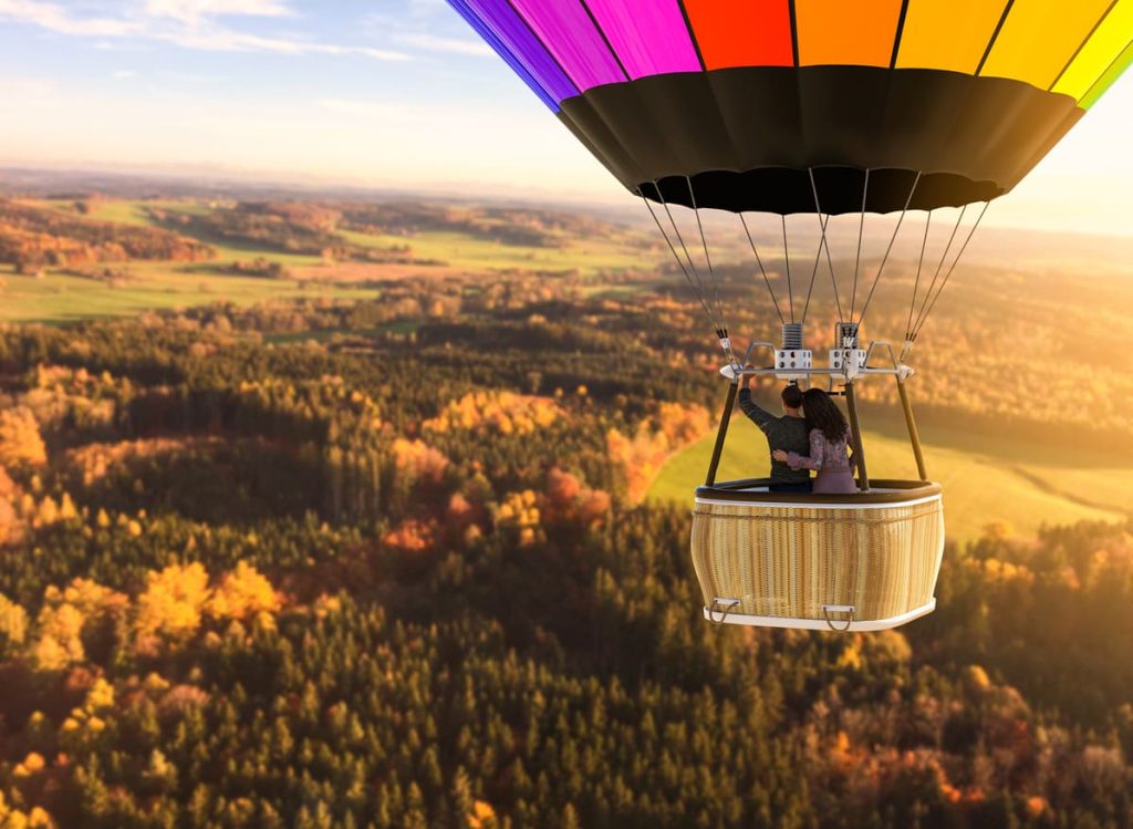 Elevate Romance: Mesmerizing Private Hot Air Balloon Ride for 2 - The ...