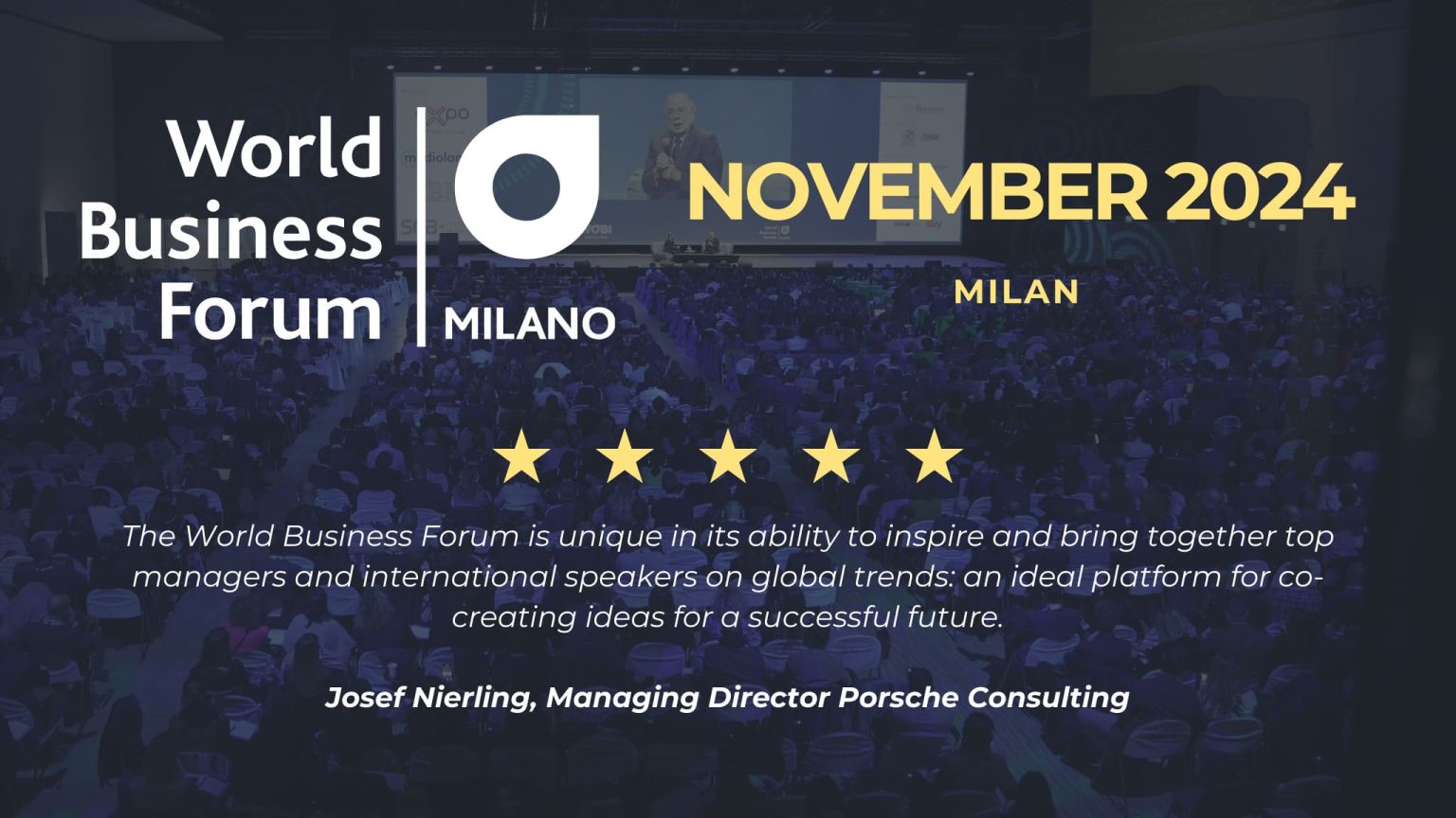 World Business Forum 2024 Milano - The European Business Review